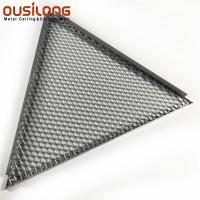 China Decorative Acoustic Rustproof Stainless Steel Ceiling Tiles for sale