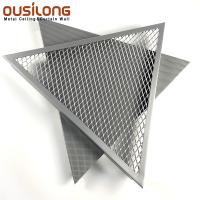 China Decorative Acoustic Rustproof Stainless Steel Ceiling Tiles for sale