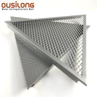 China Decorative Acoustic Rustproof Stainless Steel Ceiling Tiles for sale