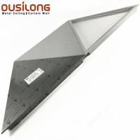 China Expose Metal Mesh Aluminum Open Cell Clip In Ceiling for sale