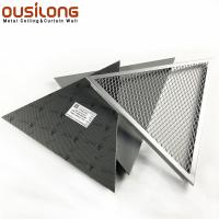 China Expose Metal Mesh Aluminum Open Cell Clip In Ceiling for sale