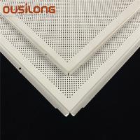 China Flat Pattern 600*600 Suspended Clip In Ceiling For Office for sale