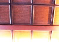 China Wood like Unleveled Artistic Ceiling Tiles with Stereo Inequality Surface for sale