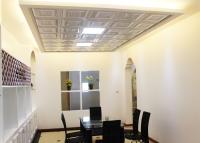 China Aluminum Artistic Embossed Ceiling Tiles for Living Room Kitchen Bathroom for sale