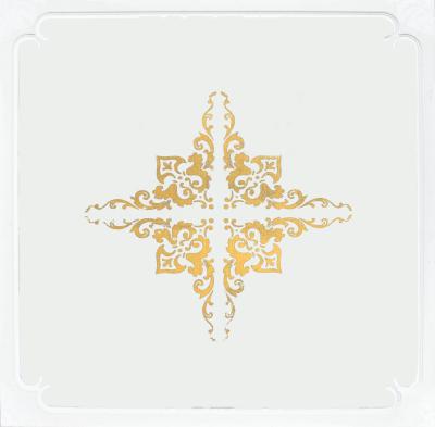 China Beautiful Decorational Interior Artistic Ceiling Tiles with Photo Frame Structure for sale
