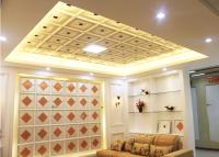 China Interior Decorative Ceiling Panels Artistic for Living Room , SGS Test for sale