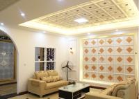 China Waterproof Clip in Type Artistic Ceiling Tiles for Interior Room Decoration for sale