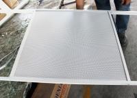 China Decorative Commercial Ceiling Tiles , Acoustical Perforated Panel installed with T bar for sale