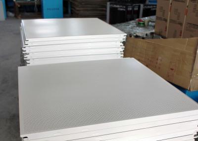 China High End Steel Perforated Acoustic Ceiling Tiles for Lay on Suspend Ceiling for sale
