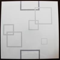 China Inside Home Decoration Building Material / Interior Ceiling Panels with Geometric Pattern for sale