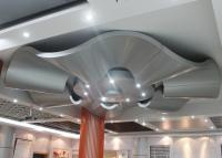 China Customize Cut to Size Aluminum Wall Panels / Architectural Suspended Metal Ceiling Tiles for sale