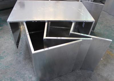 China Cut to Size architectural metal wall panels with Concealed Galvanized Mild Steel Suspension System for sale