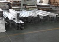 China Decoration U-Aluminium Profile Screen Ceiling , Wood Like Aluminum Square Tube Ceiling for sale