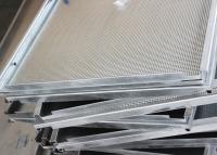 China Decorational NRC 0.65 Acoustic Ceiling Tiles , Perforated E Shaped Hook On Ceiling for sale