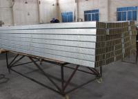 China Silver Grey PVDF Painting U84R Aluminum Sun Shade System , Sun Blocking Metal Louver for sale
