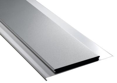 China Stamped Metal Aluminium Strip Ceiling Panels / Washable Waterproof Ceiling Tiles for sale