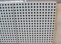 China High strength Perforated Aluminum Wall Panels with Accoustical Backing for sale