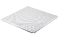 China Corrosion / Abrasion Resistance Perforated Metal Ceiling with Sound Absorbing Inlays for sale