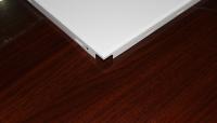 China 300mm x 300mm Square Hanging Clips For Drop Ceilings Plain White for sale