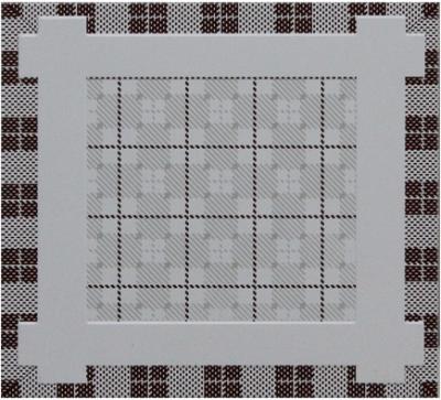 China Washing Room Suspended Artistic Ceiling Tiles Smokeproof / Waterproof for sale