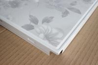 China Embossing Interior Aluminum Ceiling Clip in False Frame 300mm x 300mm for sale