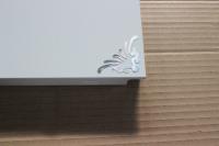 China Home Interior Artistic Ceiling Tiles Aluminum Oxidation Embossing Suspended for sale