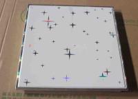 China Steel Interior Artistic Ceiling Tiles 0.6mm Clip In False Frame for sale