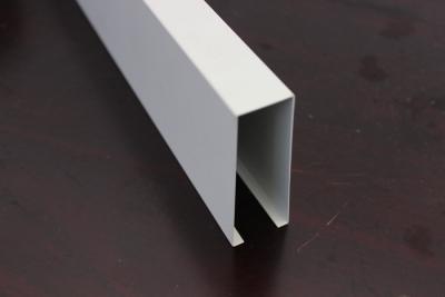 China Aluminum U-shaped Commercial Ceiling Tiles Linear Drop Down Ceiling Tiles for sale