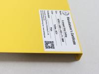 China B Shaped Plain Aluminum Strip Ceiling With Akzo Nobel Environmental for sale
