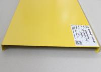 China B Shaped Plain Aluminum Strip Ceiling With Akzo Nobel Environmental for sale
