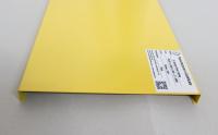 China B Shaped Plain Aluminum Strip Ceiling With Akzo Nobel Environmental for sale