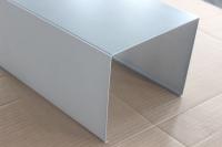 China U Section Aluminum Building Decoration Material Powder Coated for sale
