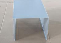 China U Section Aluminum Building Decoration Material Powder Coated for sale