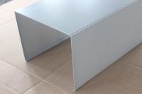 China U Section Aluminum Building Decoration Material Powder Coated for sale