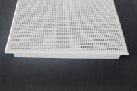 China Weather Resistant Acoustical Ceiling Tiles Aluminum / Galvanized Steel White Coated for sale