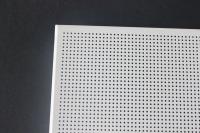 China Weather Resistant Acoustical Ceiling Tiles Aluminum / Galvanized Steel White Coated for sale