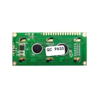 China Small Alphanumeric LED Backlight Display 2x16 Character STN Panel LCD Cob Type Monochrome for sale