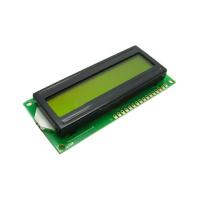 China 16x1 1601 TFT LCD Display Module with 128x64 Resolution Yellow Green Character LED Backlight for sale