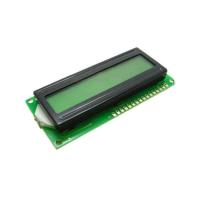 China 16x1 1601 TFT LCD Display Module with 128x64 Resolution Yellow Green Character LED Backlight for sale