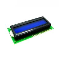 China 128x64 Resolution TFT LCD Display Module 80x36MM with 16x1 Yellow Green Characters and 1601 LED Backlight Option for sale