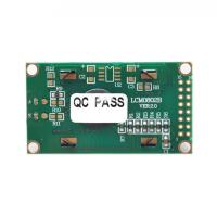China Custom 0802 Lcd 16 Pin Display 8x2 Character Blue LCD Module for sale