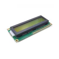 China ETON Direct Sale Manufacturer Custom 16x2 STN TFT LCD Display Module Yellow Green 5V 1602 Character 1366x768 Resolution LCD for sale