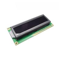 China Small Alphanumeric LED Backlight Display 2x16 Character STN Panel LCD Cob Type Monochrome for sale