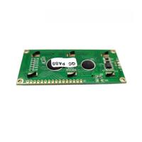 China Small Alphanumeric LED Backlight Display 2x16 Character STN Panel LCD Cob Type Monochrome for sale