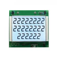 China Custom 7 Segment 22 Digit Big Lcd Screen Display TN Car Lcd Display for Fuel Dispenser for sale
