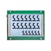 China Custom 20 Digit 7 Segment TN LCD  Transflective Sunlight Readable Screen for Fuel Dispenser and Gas Station Pump  Factory Direct for sale