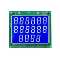 China 16-Digit Blue 7-Segment Fuel Dispenser Display Module TN Type with 128x64 Resolution and ST7789 Driver IC for sale