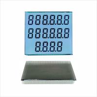 China 146x132.5mm TN 16 Digit LCD Display for Fuel Dispensers 16 Digits Lcd Segment Displays for sale