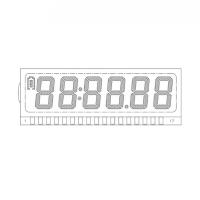 China Newly Designed Premium TN Type 6 Numeric Liquid Crystal Display Premium Products for sale