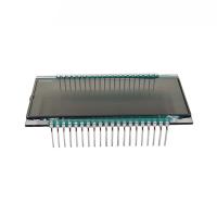China Custom Monochrome HTN 7 Segment Display 6-Digit TN Transmissive Screen Fuel Dispenser LCD Controller Board 5V Positive Segment for sale